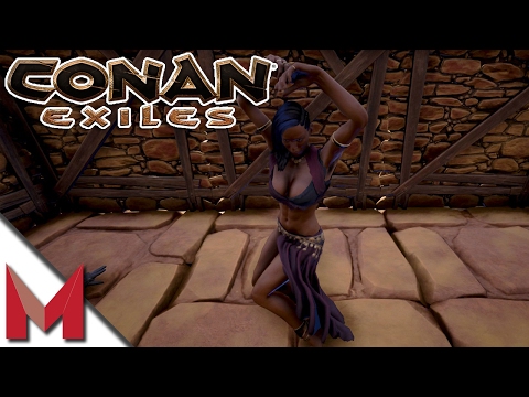 NEW SPIDER CAVE & SL1PG8R -=- CONAN EXILES GAMEPLAY -=- Ep9