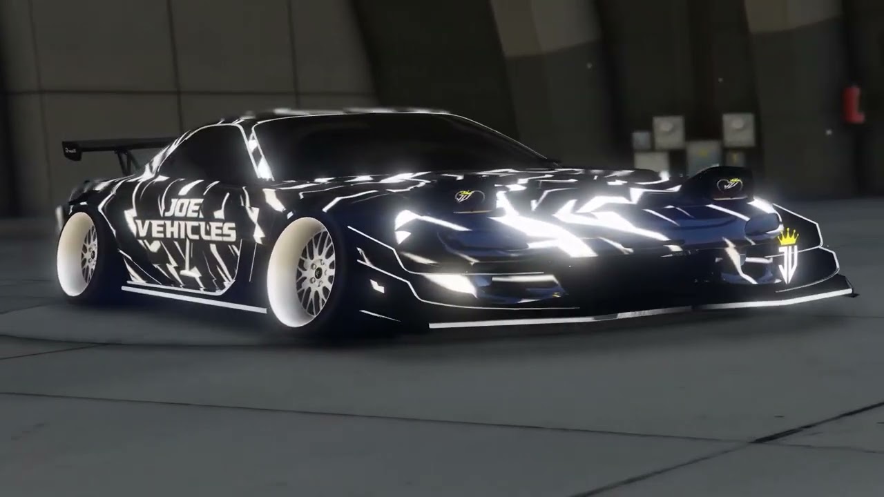 Mazda Rx7 | Animated Lights + Glowing Livery ( From Fast & Furious pack ...