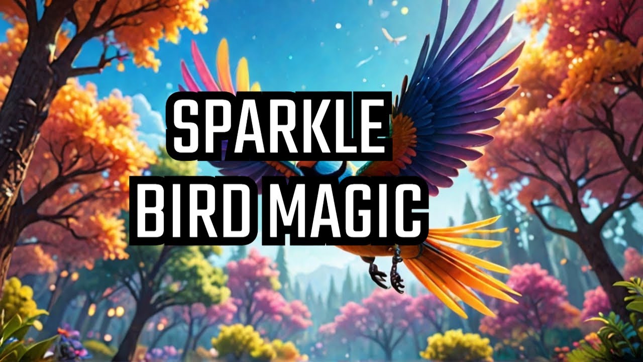 Want to See a MAGICAL Sparkle Bird Now - YouTube