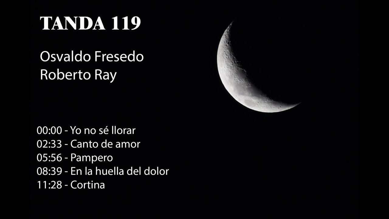 Tanda 119 - Osvaldo Fresedo - Roberto Ray - YouTube