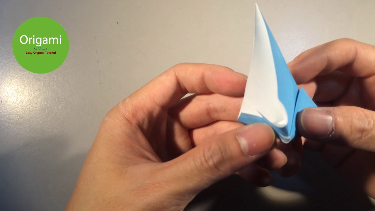 Origami Easy A mouse face - YouTube