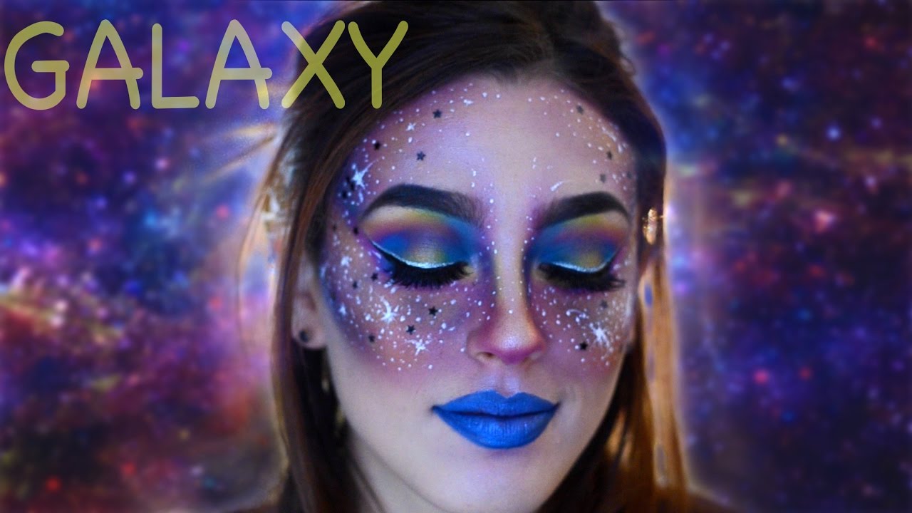 Galaxy Makeup - YouTube
