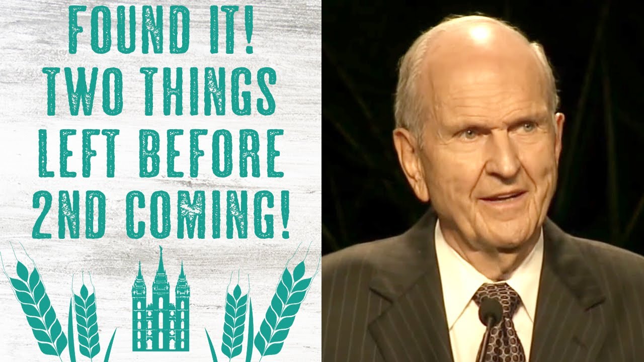 FOUND IT! Only Two Things Left Before the Second Coming! - YouTube