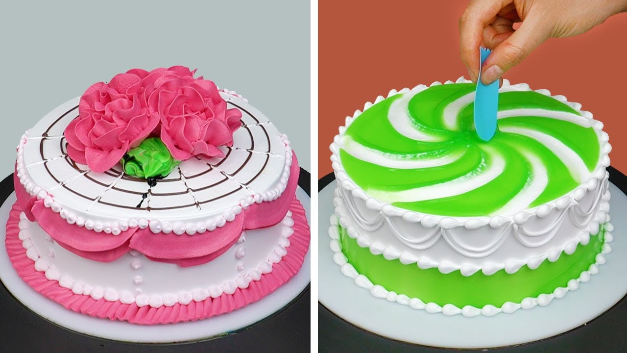 Most Satisfying Chocolate Cake Decorating 😘 Easy Chocolate Cake Recipes