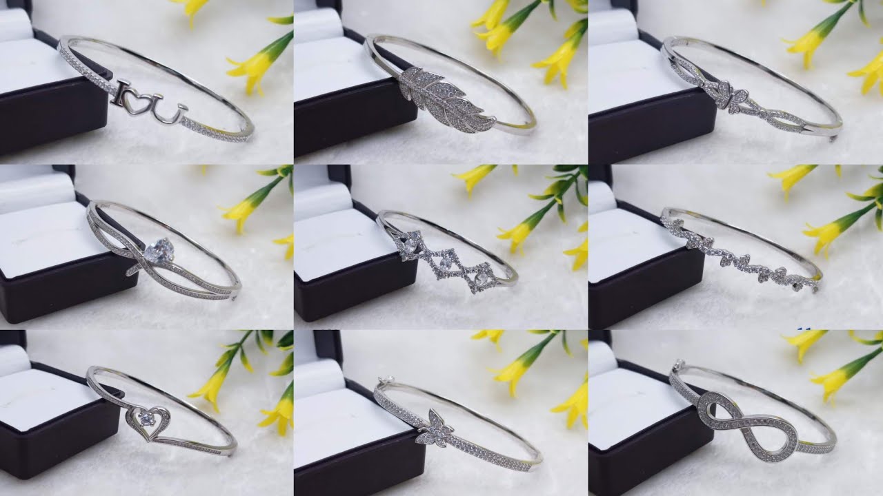 Silver Bangles designs with weight | New Silver bangles deisgns with ...
