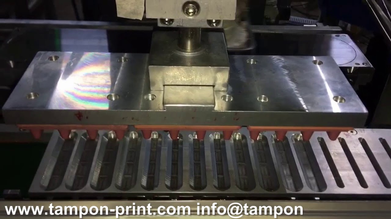 Automatic Cube Size Markers Printing Machine - YouTube