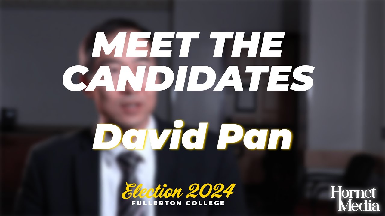 Meet the Candidates David Pan - YouTube