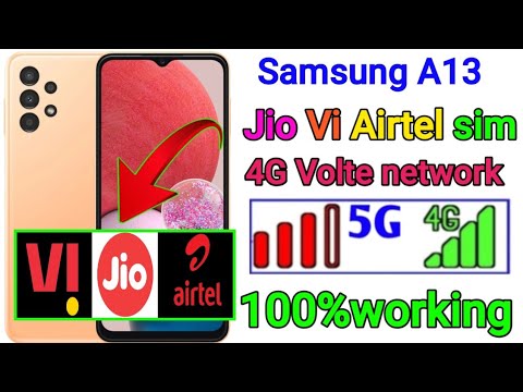 samsung A13 4g volte Network settings || How to Solve 4G volte Network ...