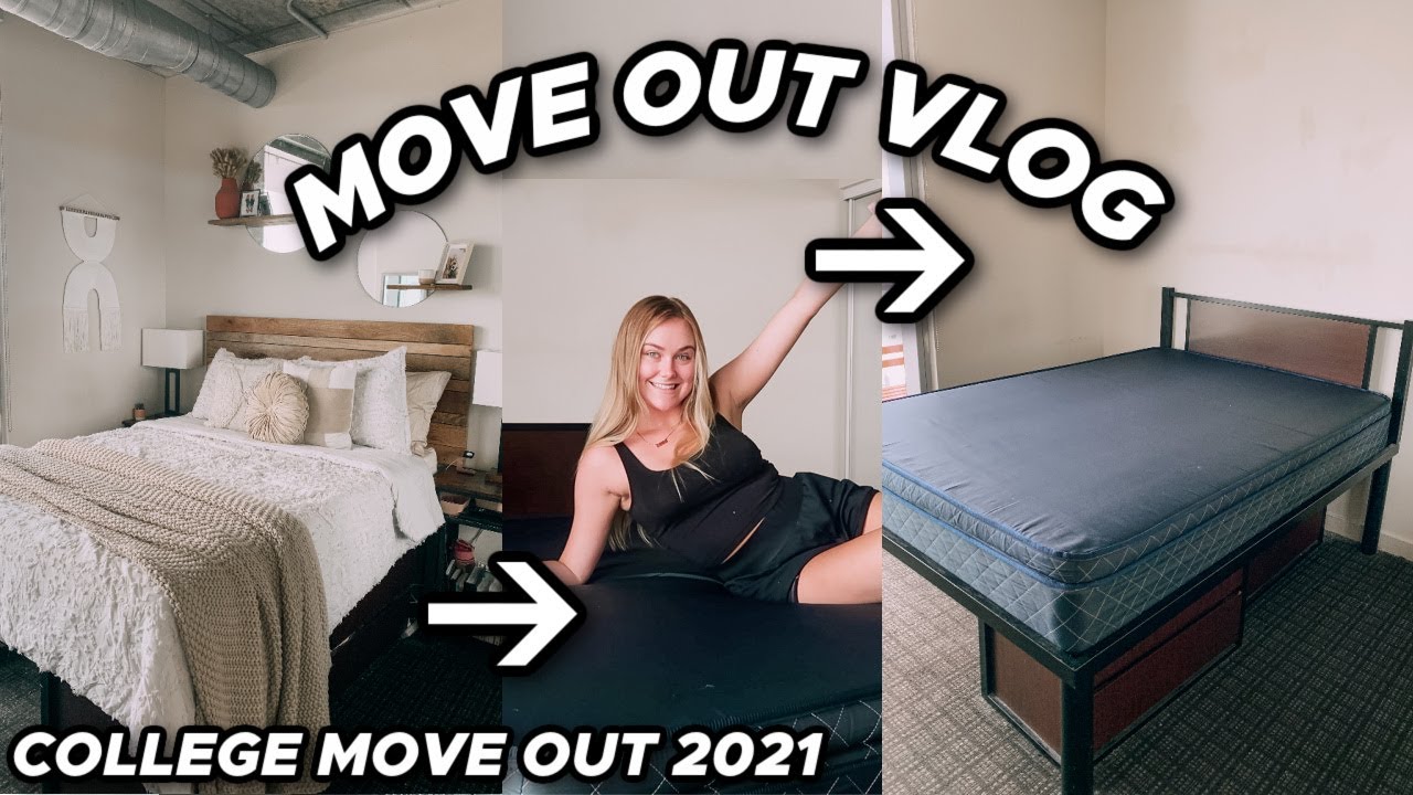 college move out vlog 2021 | moving out of my apartment - YouTube