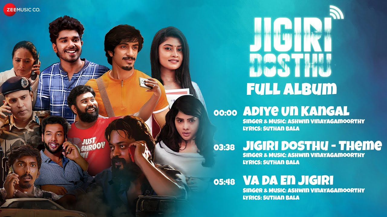 Jigiri Dosthu - Full Album | Shariq Hassan, Aran V, Ammu Abhirami, VJ ...