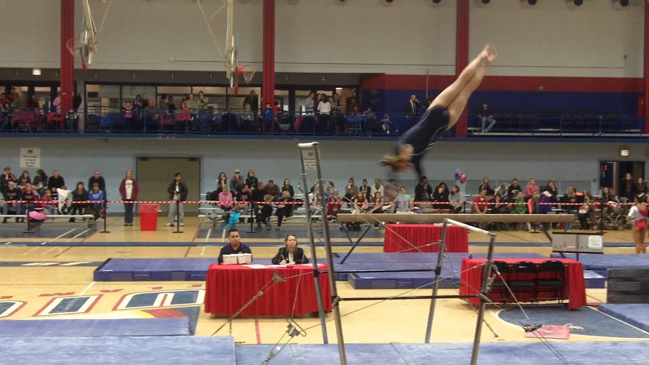 Giulia Hindermann Bars vs Arizona 2014 - YouTube