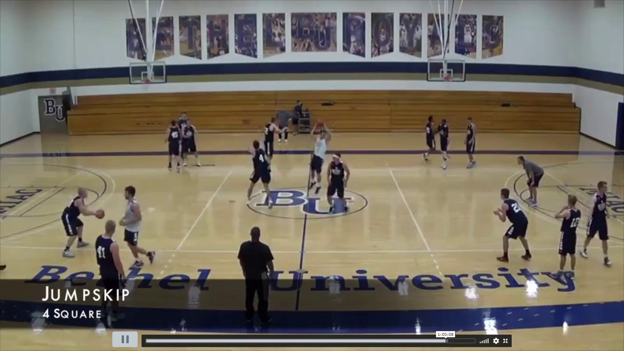 Four Square Passing Stride Stops - YouTube