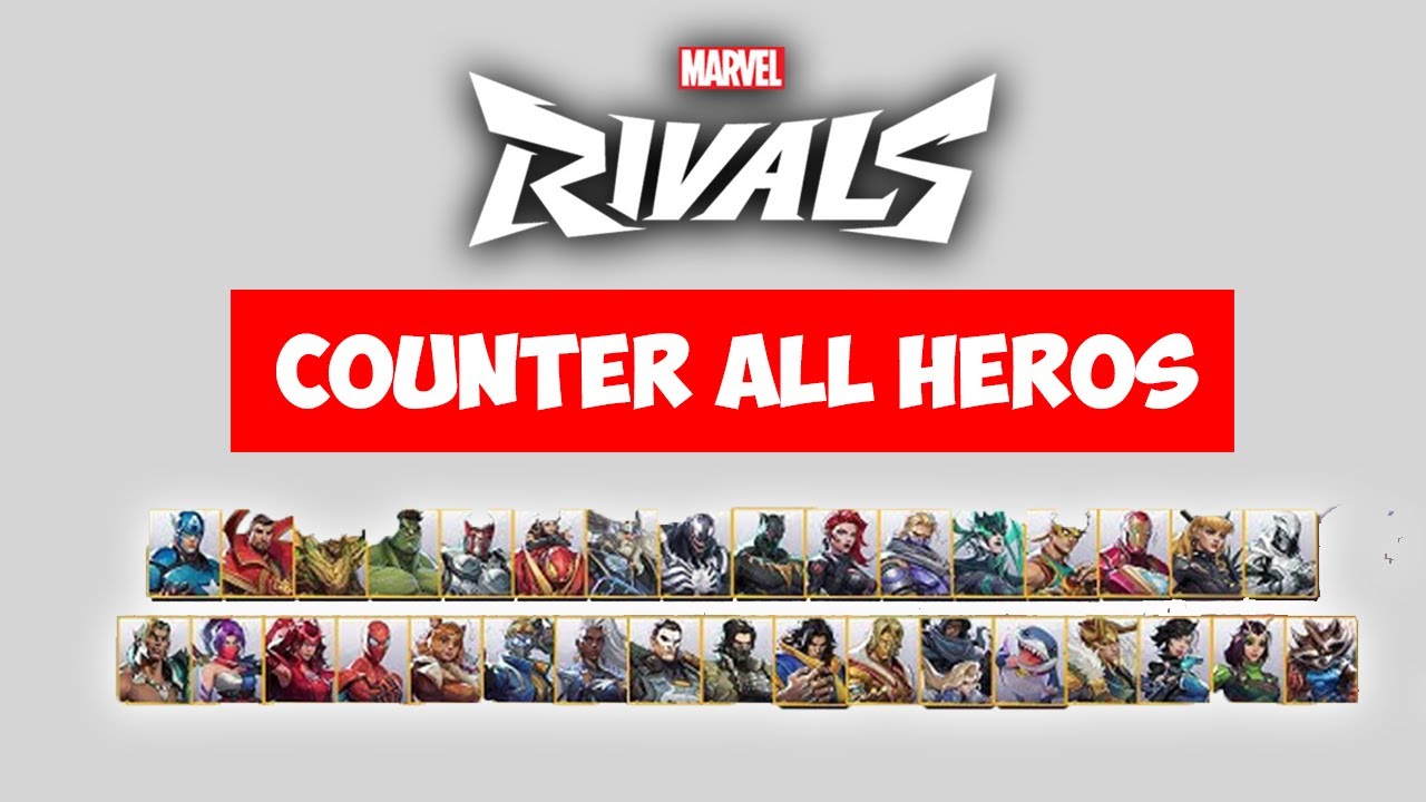 Counter EVERY Marvel Rivals Hero Like a Pro - YouTube
