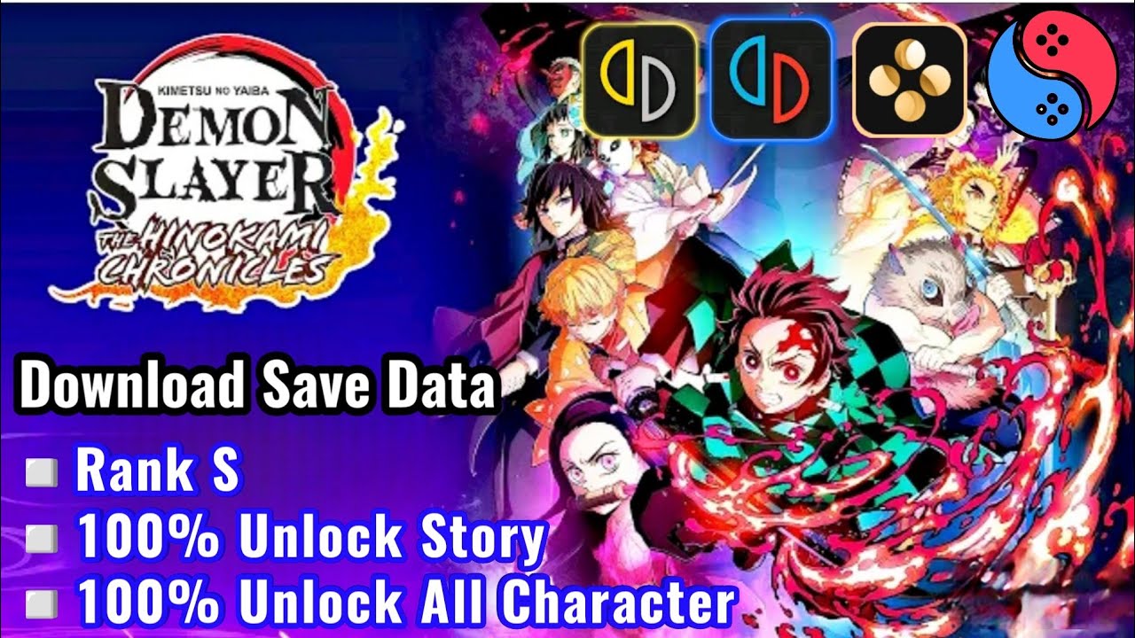 Kimetsu No Yaiba: Demon Slayer The Hinokami Chronicles Save Data 100% ...