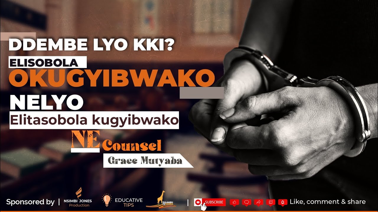 obadde okyimanyi nti waliwo edeembe eligyibwa nelitasobola kugyibwa ...