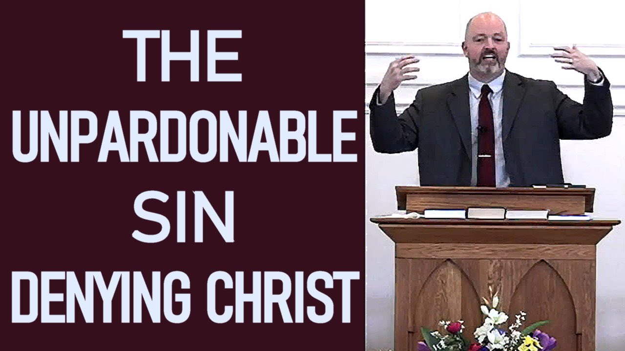 The Unpardonable Sin & Denying Christ - Pastor Patrick Hines Sermon ...