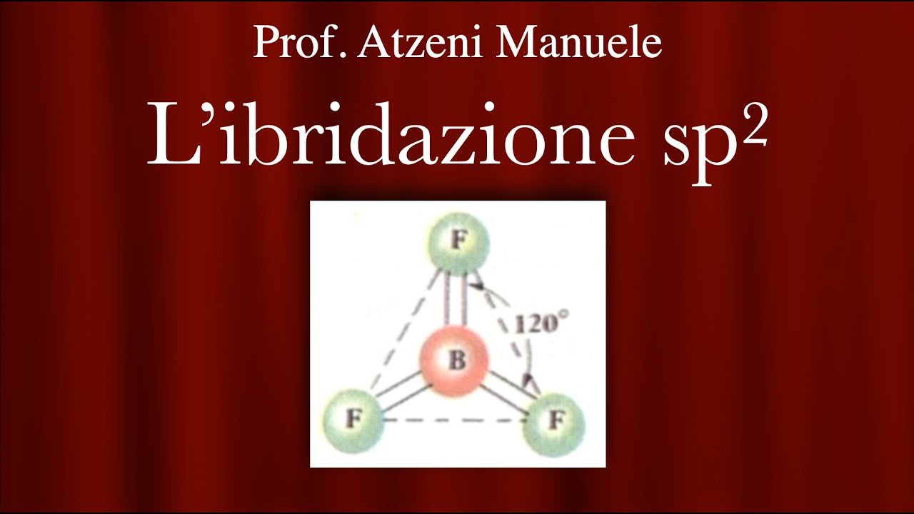 Ibridazione sp2 del boro in BF3 @ProfAtzeni - YouTube
