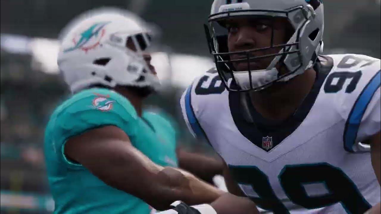 Carolina Panthers vs Miami Dolphins Week 6 Madden 24 New Updated Rosters 10/2023 - YouTube