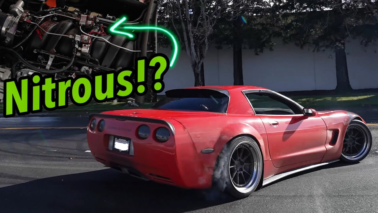 My First Time Beating On The LS7 C5 Corvette | Nitrous On The C5 ...