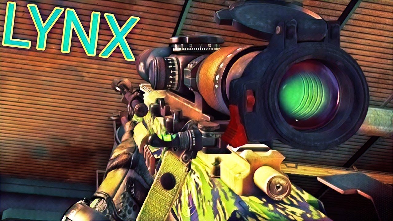 COD GHOSTS: LYNX A SNIPER COM A MENOR MOBILIDADE! MELHOR CLASSE DE LYNX ...