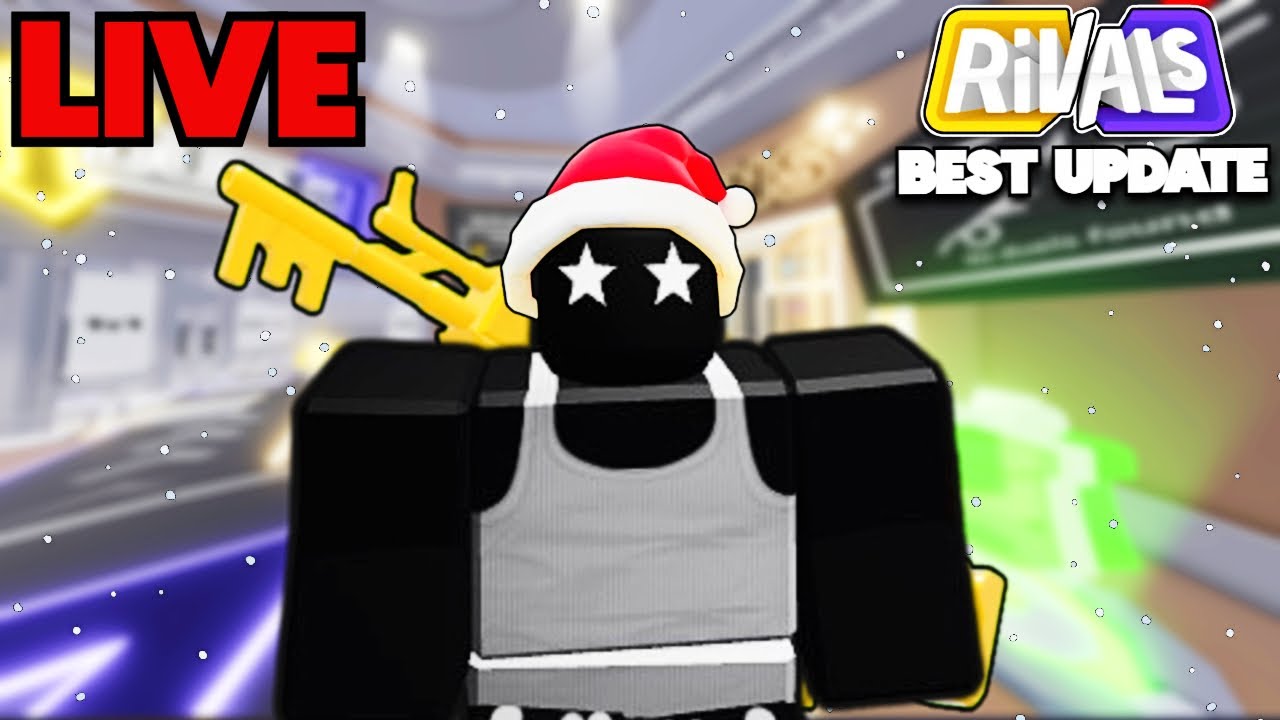 🔴ROBLOX RIVALS LIVE🔴NEW CHRISTMAS UPDATE! - YouTube