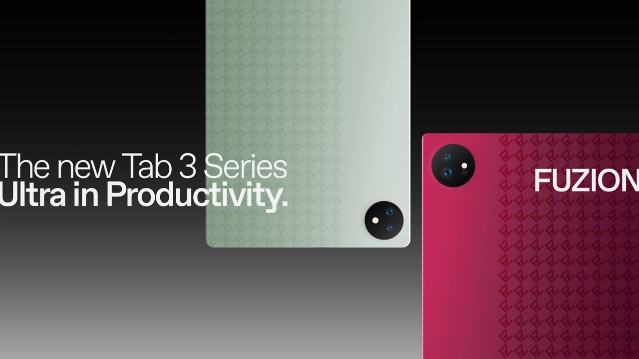 FUZION Tab 3 | Tab Pro 3X: Unveiling - YouTube