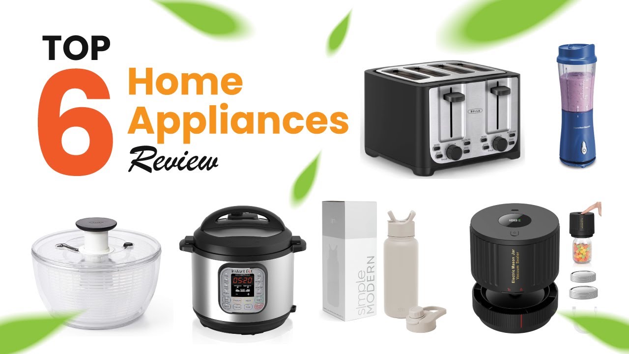 Revolutionizing Your Home: The 6 Best Home Appliances You Need! - YouTube