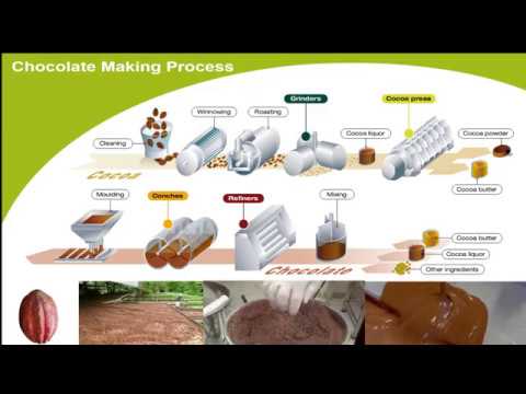 Chocolate Manufacturing Process - YouTube