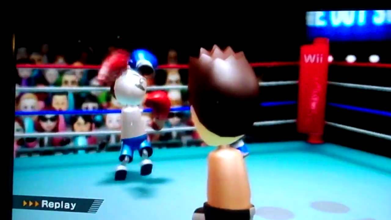 wii boxing ko hit - YouTube