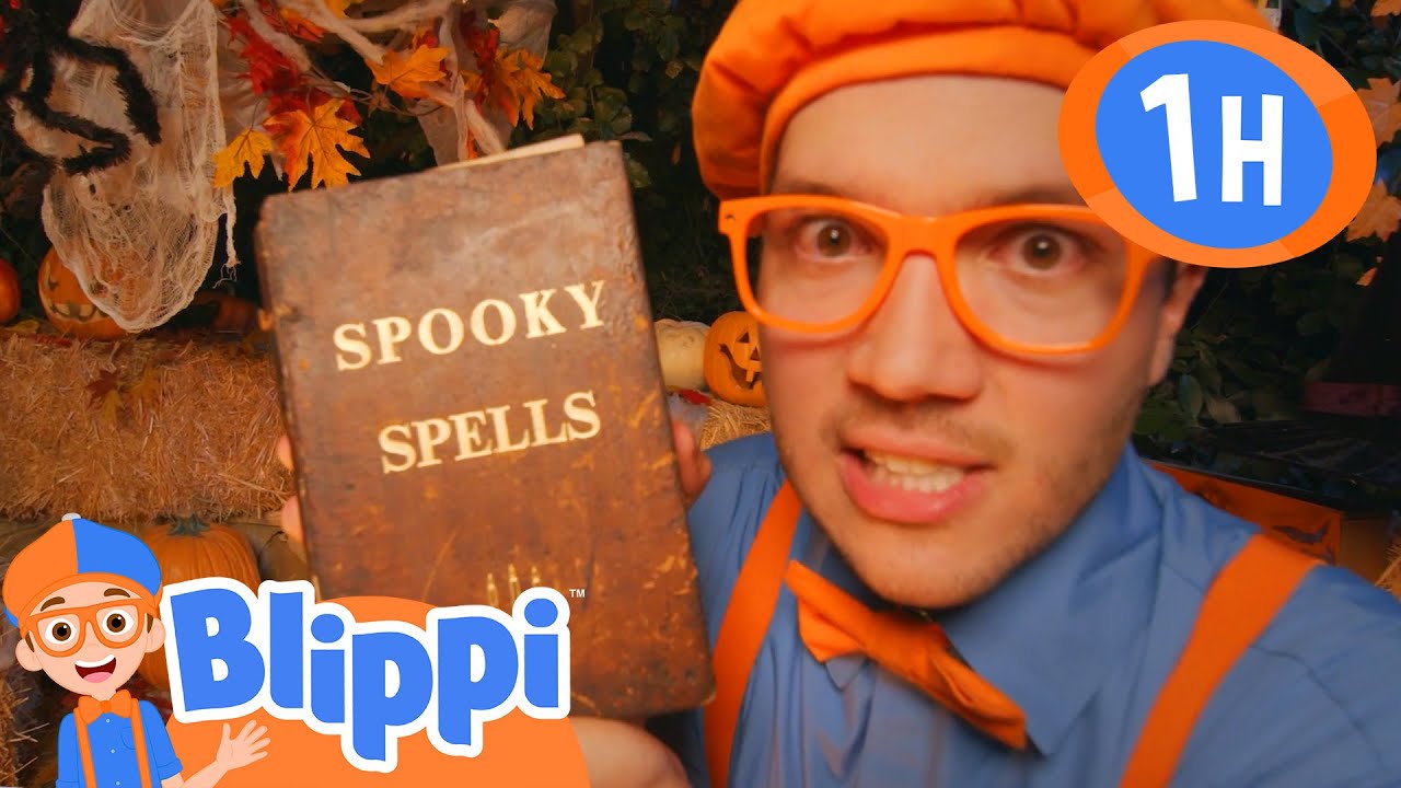 Blippi's Evil Spooky Spells | Blippi Halloween Cartoons | Moonbug ...