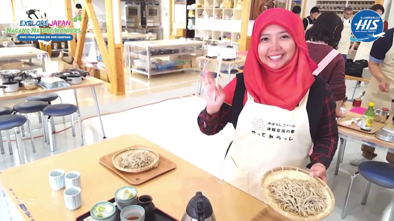 #NaganoNatureWonders D5-Soba Making at Miharashi Farm-Ina, Nagano - YouTube