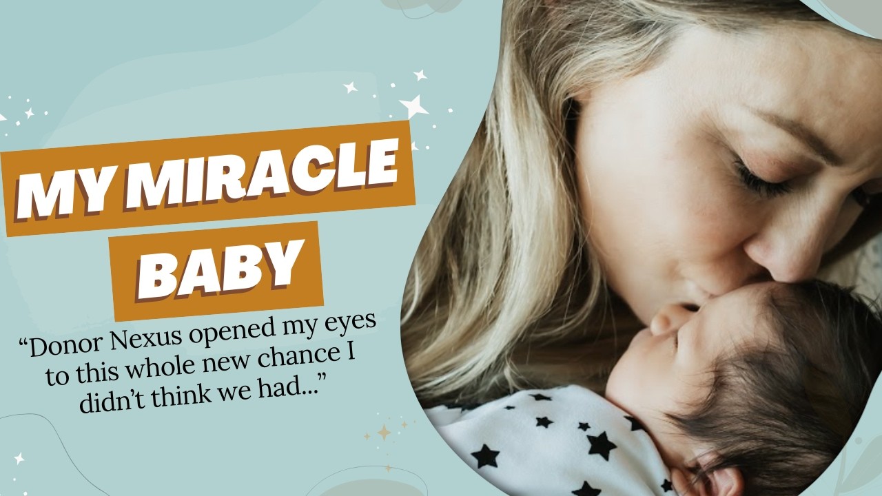 Mother Via Egg Donation (x2!) Shares Her Donor Egg Experience With Donor Nexus Egg Bank - YouTube