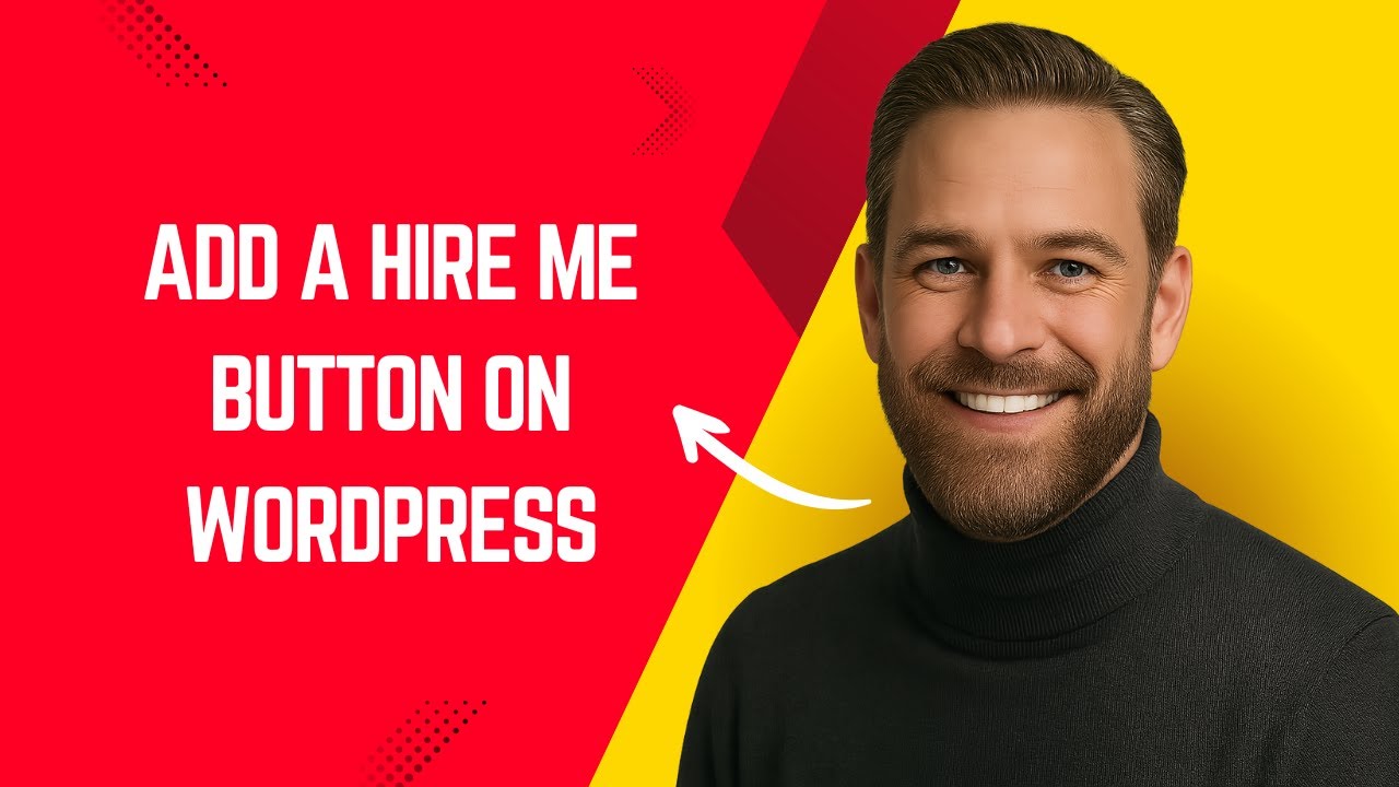 How to Add a Hire Me Button on WordPress Fast & Easy! - YouTube