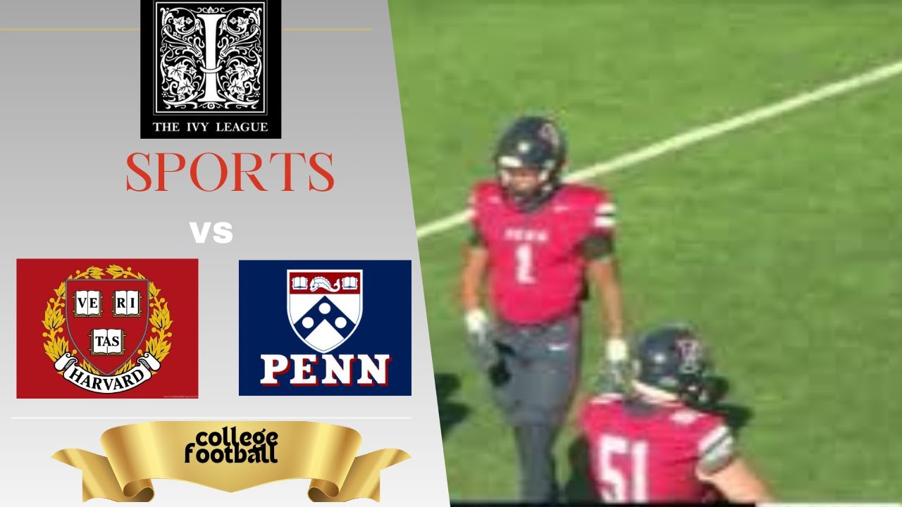 #2 Harvard vs Penn 2024: Ivy League Football Full Game Replay - YouTube