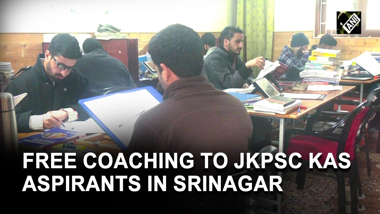 NGO provides free coaching to JKPSC KAS aspirants in Srinagar - YouTube