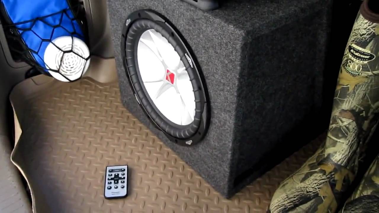 Kicker CVR 12 - YouTube