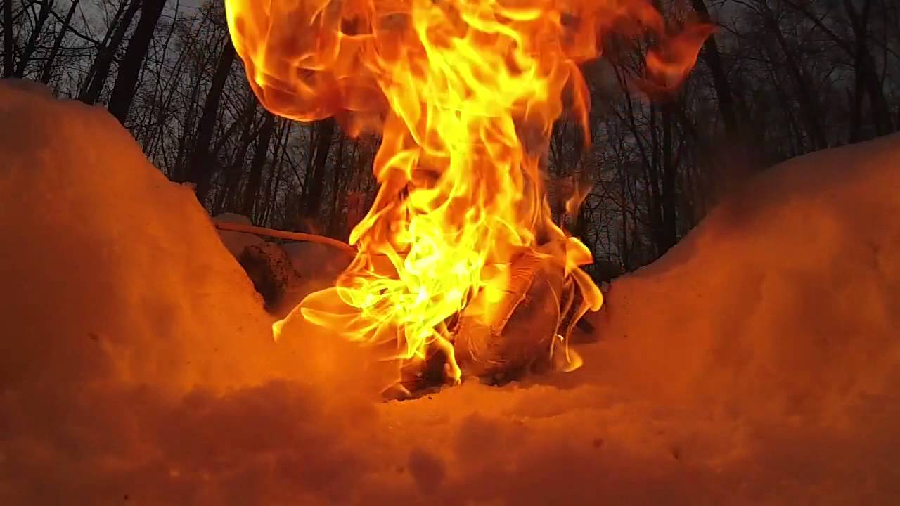 LiPo fire 120fps slow motion - YouTube