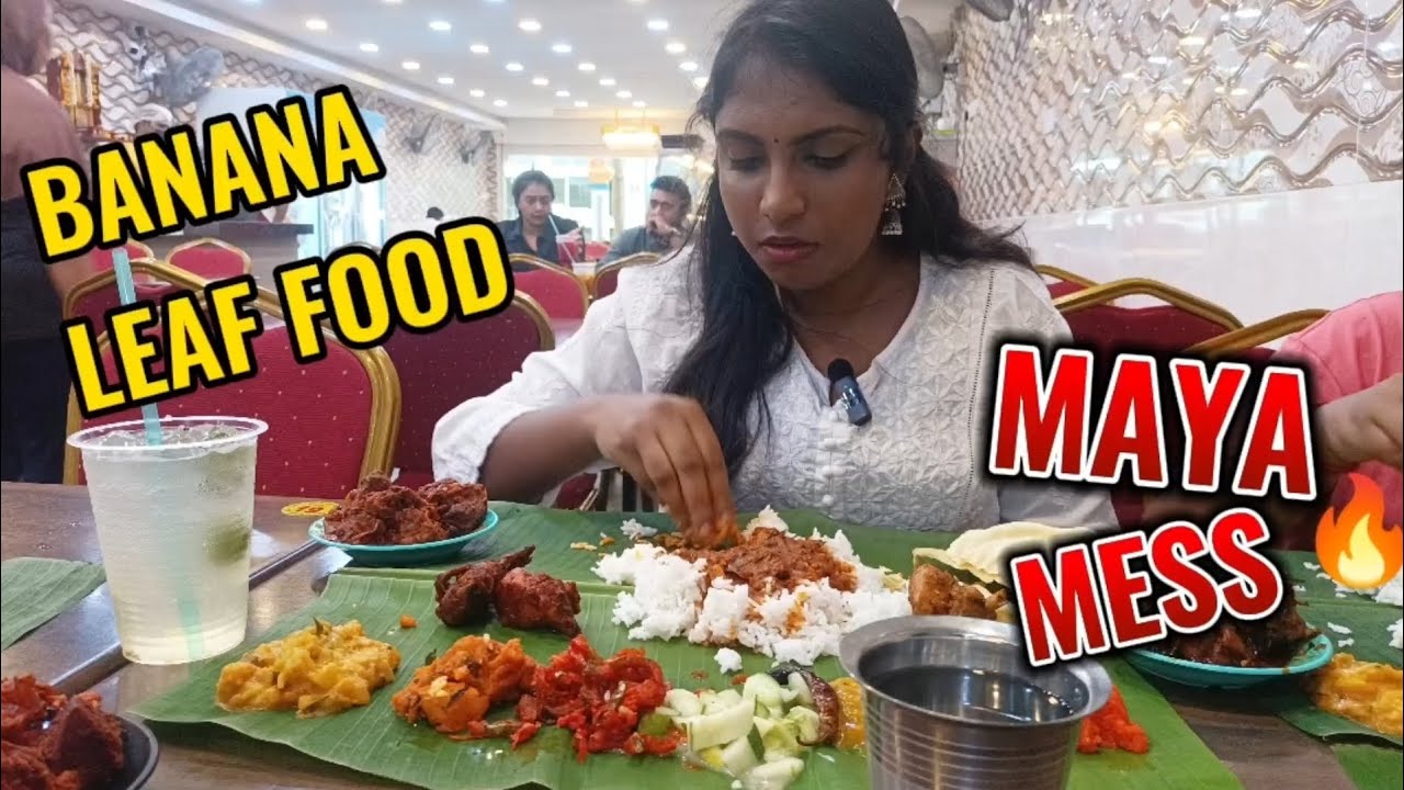 Maya Mess Banana Leaf Food Review| Kuala Lumpur| Brickfields - YouTube