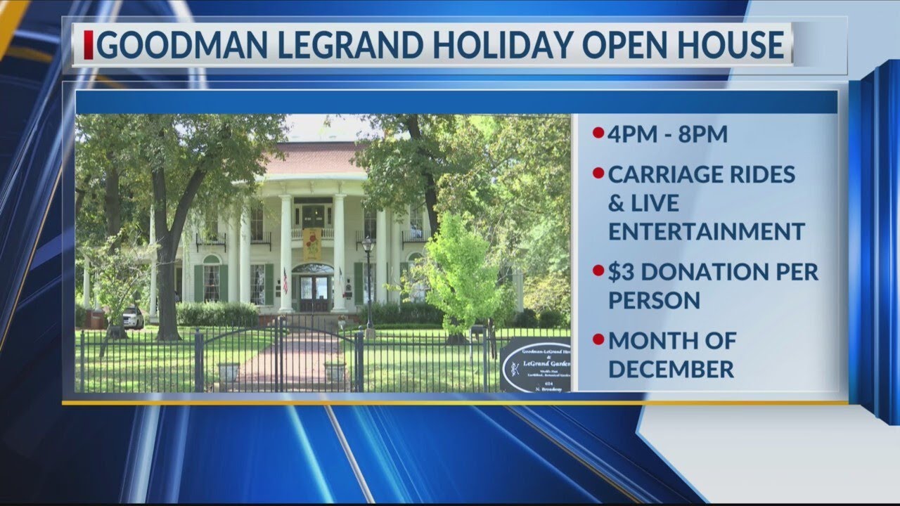 Goodman-LeGrand Holiday Open House kicks off - YouTube
