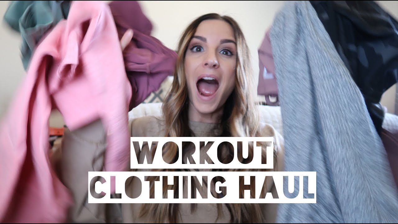 Workout Clothing Haul - YouTube