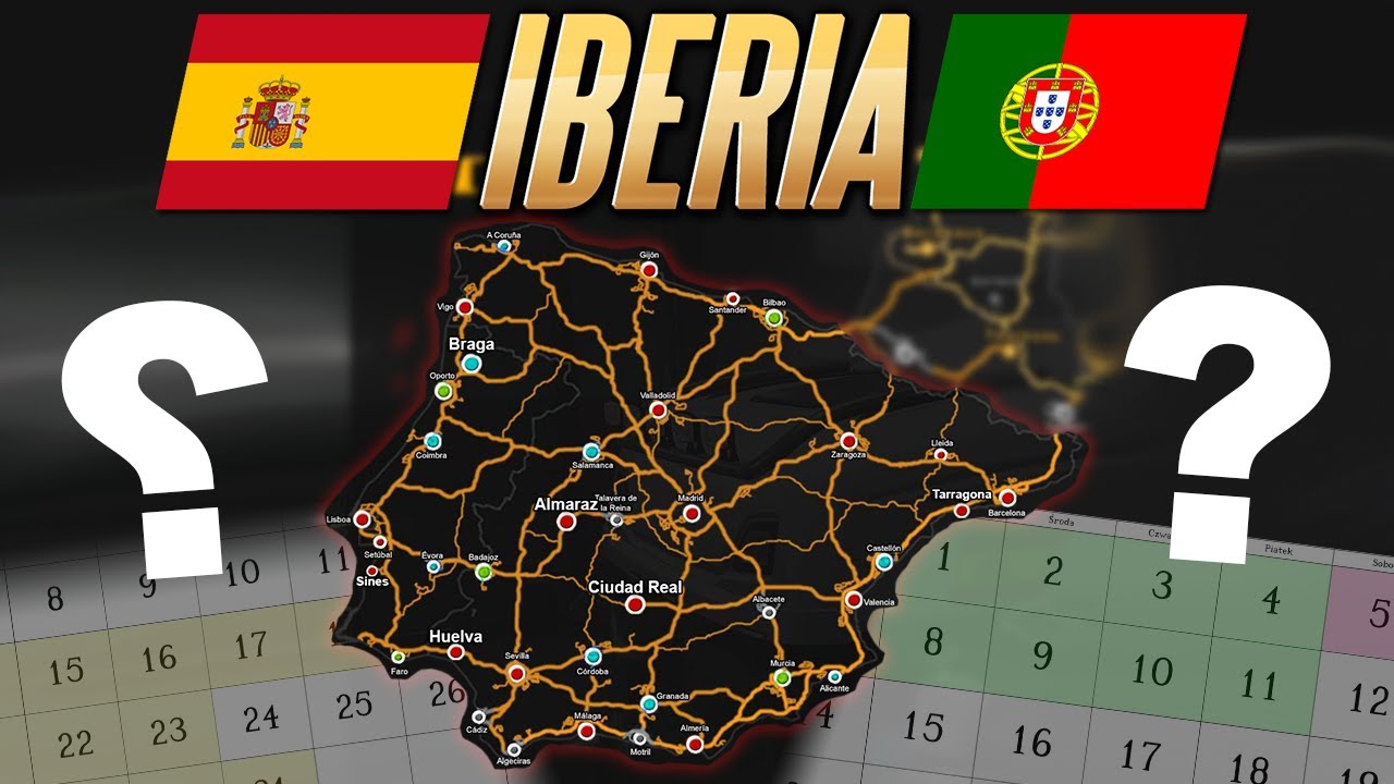 Jakie miasta i firmy zobaczymy w DLC Iberia do ETS 2? Kiedy będzie premiera? - YouTube