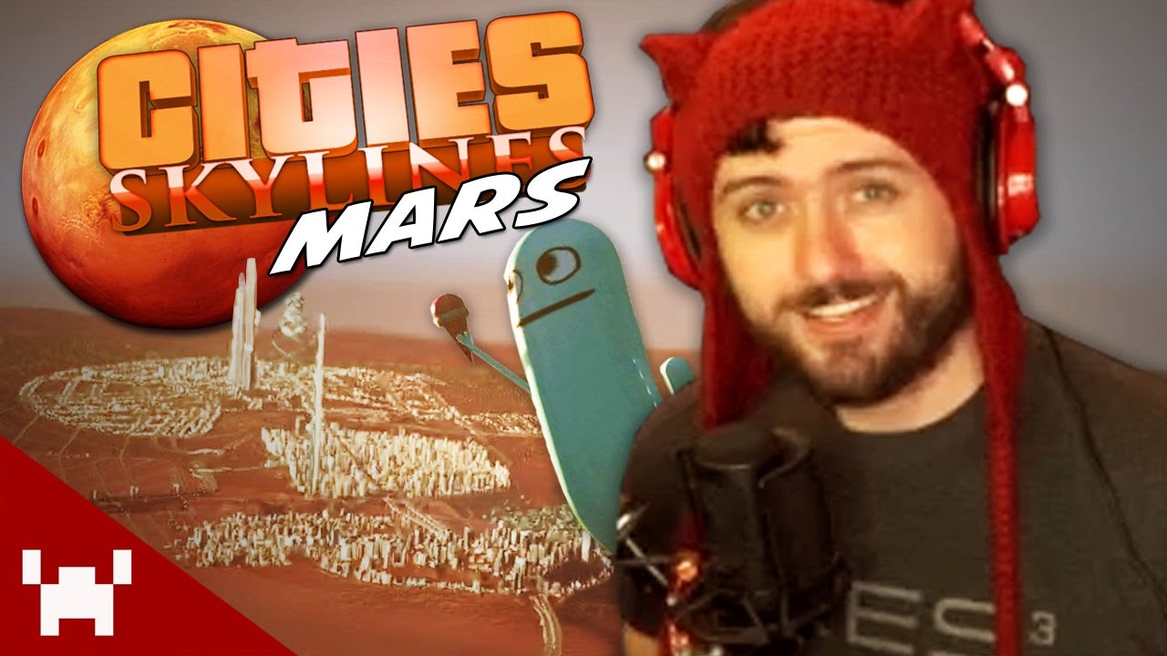 THIS IS DANGEROUS! THE LOST CITY! (Cities Skylines: Mars w/ Ze #10 ...