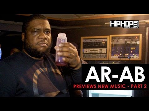 AR-AB Previews New Music - Part 2 (HipHopSince1987 Exclusive) - YouTube