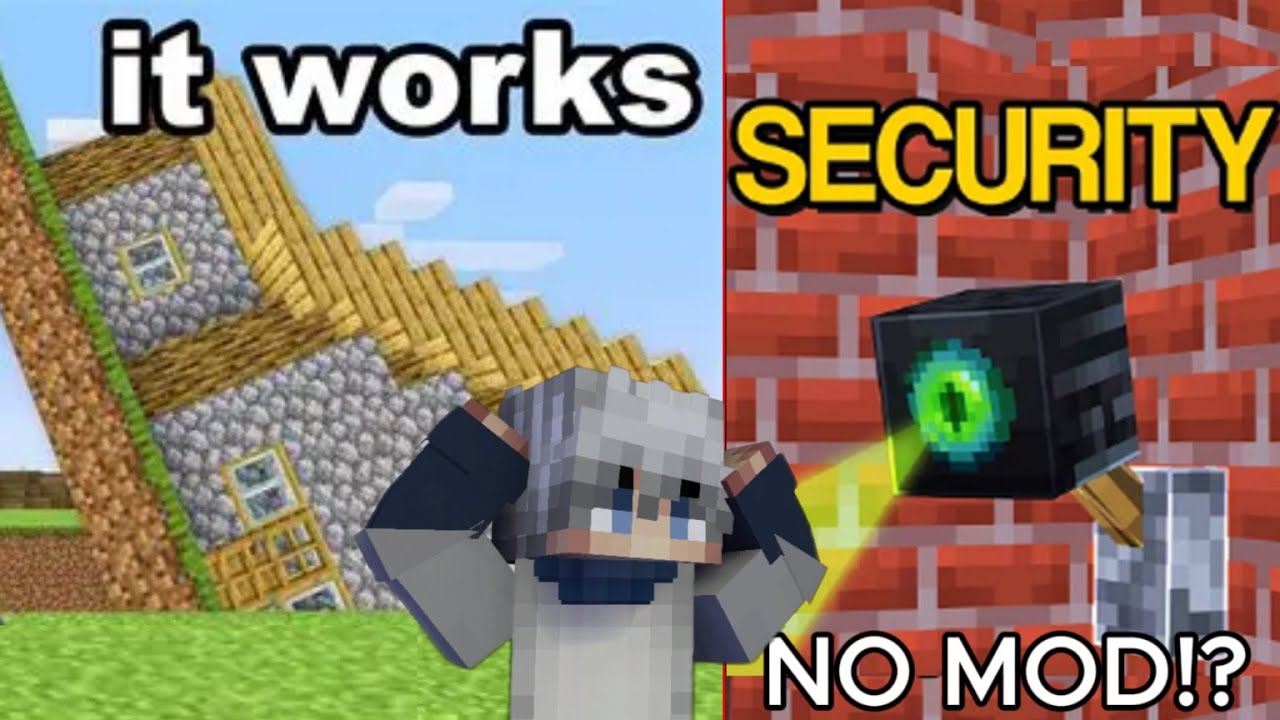 CRAZIEST MINECRAFT 1.21 VIRAL BUILD HACKS || Minecraft CCTV Camera💫 ...