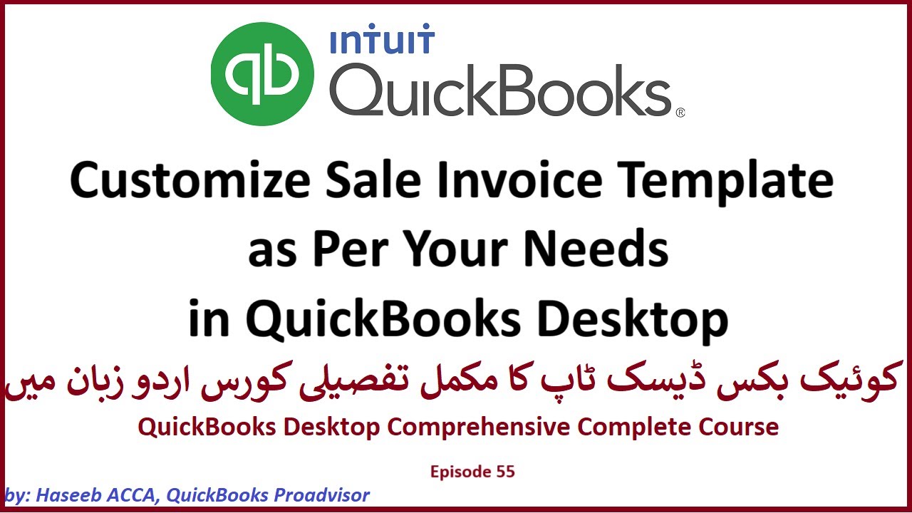 Ep 55: Customize Sale Invoice Template and Add Custom fields in ...