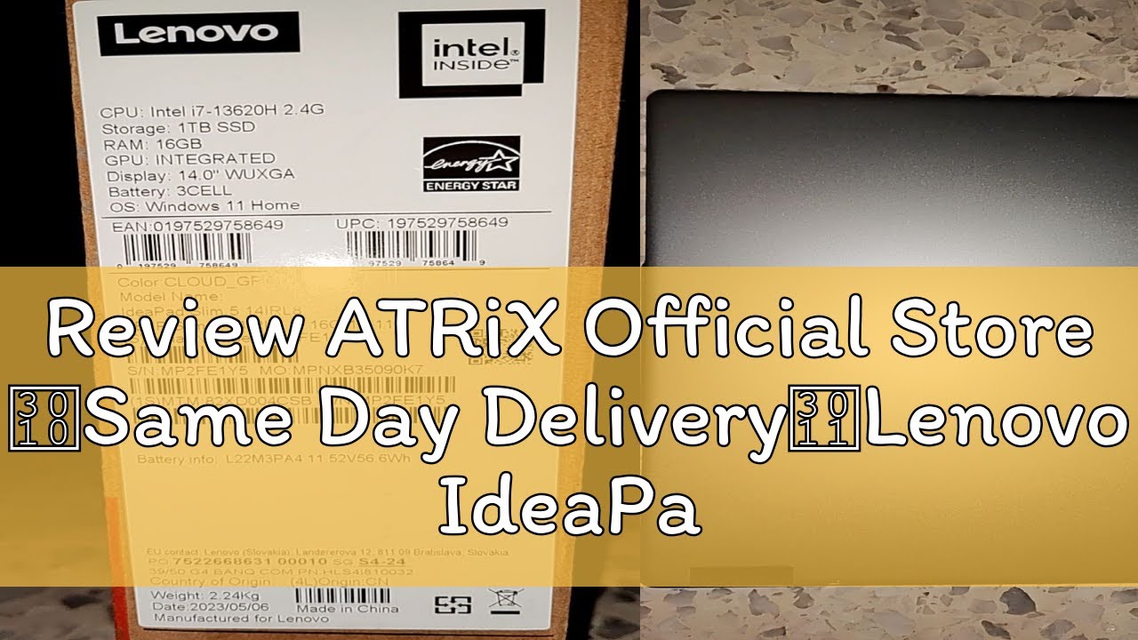 Review ATRiX Official Store 【Same Day Delivery】Lenovo IdeaPad Slim 5 ...