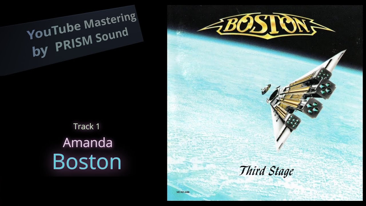 [고음질 음원] 역사상 가장 아름다운 락^^ Boston - Amanda - YouTube