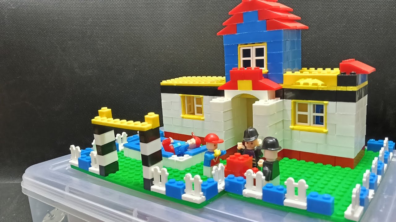 I Built a House Using Lego | how to make house | Lego | Building Block ...