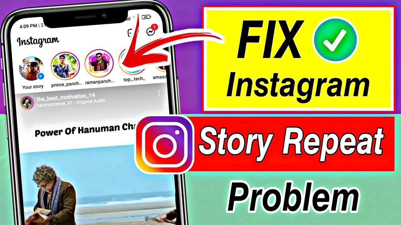 Fix instagram story repeat problem | instagram stories repeating ...