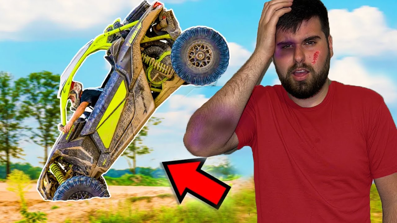 BRAYDON PRICE CRASHES CAN-AM X3! - YouTube